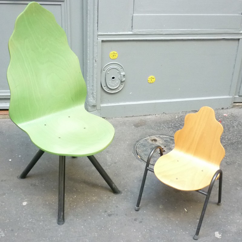 Minos Chair, design ESSAIME for QUART DE POIL'